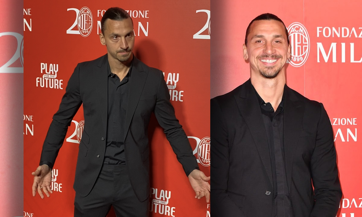 Milan, Ibra show sul Red Carpet: «Ecco la luce» e lui risponde così