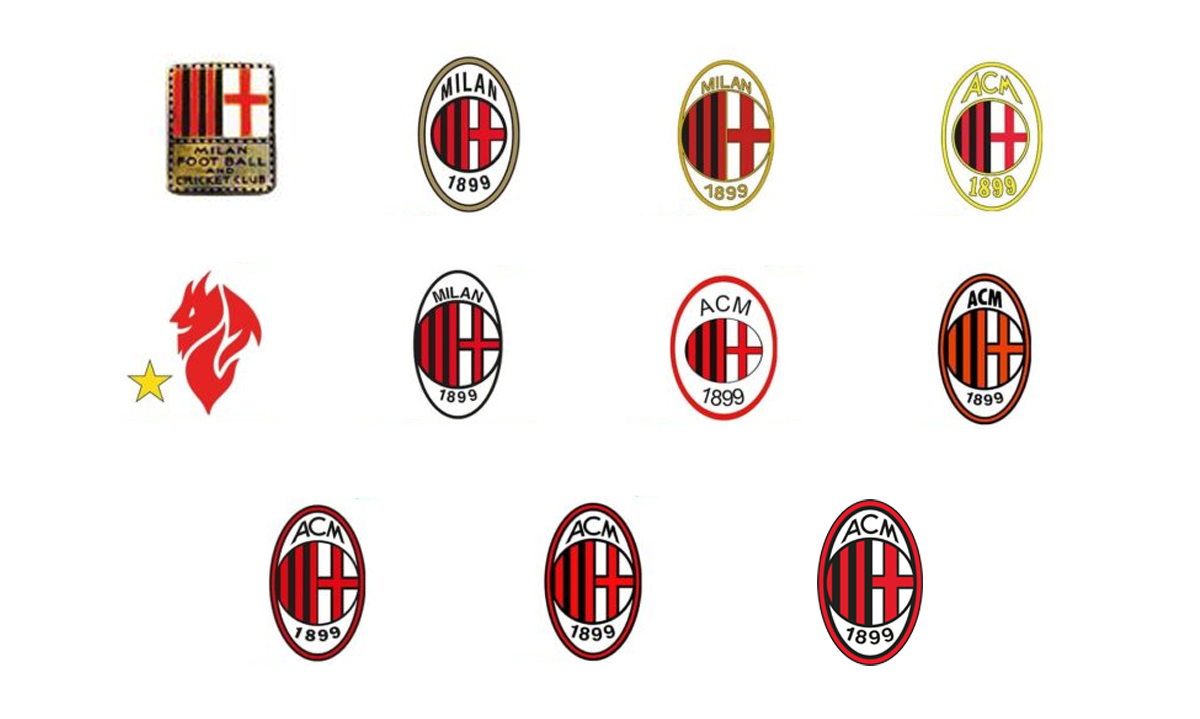 Milan, la storia dello stemma rossonero