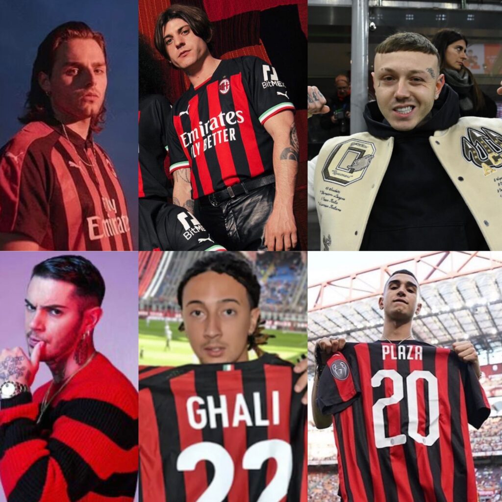 Milan, tra i tifosi vip è numerosa la categoria dei rapper italiani ...